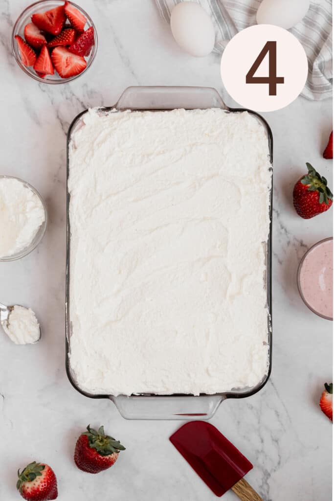 Strawberry Whipped Cream Cake (With Fresh Strawberries)
