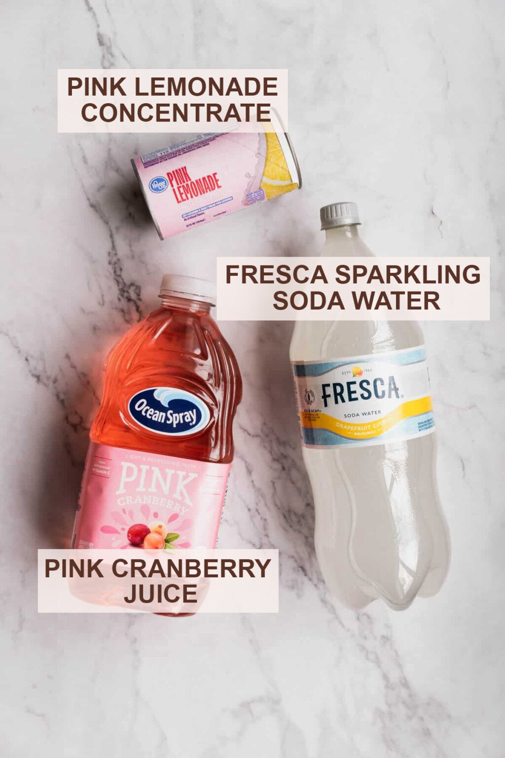 Pretty Pink Punch (Non-Alcoholic) - The Curly Spoon