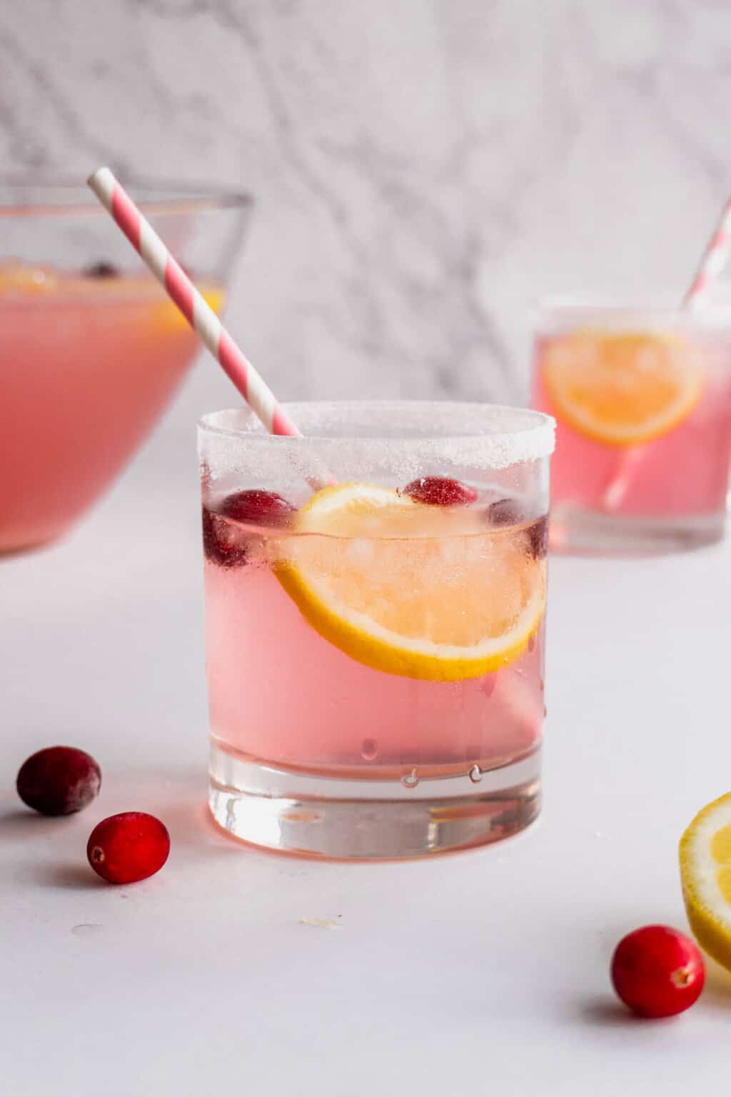 Pretty Pink Punch (Non-Alcoholic) - The Curly Spoon